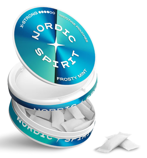 NORDIC SPIRIT Frosty Mint X-Strong 4/6 10,5 mg p. Pouch – Der ...